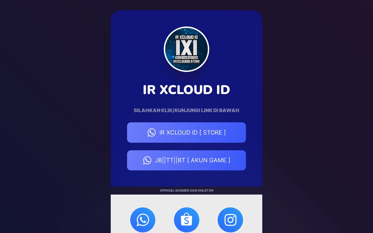 IR XCLOUD ID